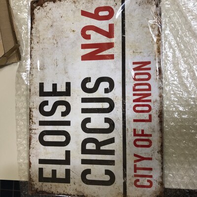 Metal Sign It's All Shits and Giggles Until Someone Giggles and Shits ...