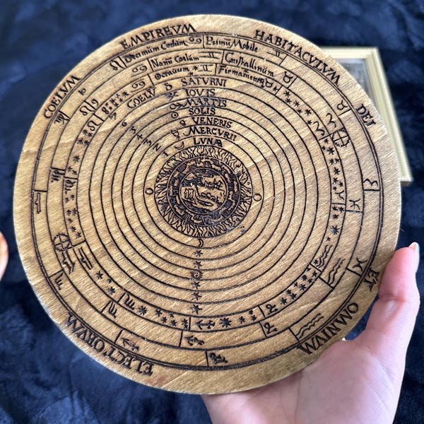 Sigil of Ameth | Engraved Wooden Altar Plate | Choice of Sizes | Symbol ...