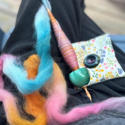 Akha Style Spindle in Sugar Maple and Black Walnut made to Order - Etsy