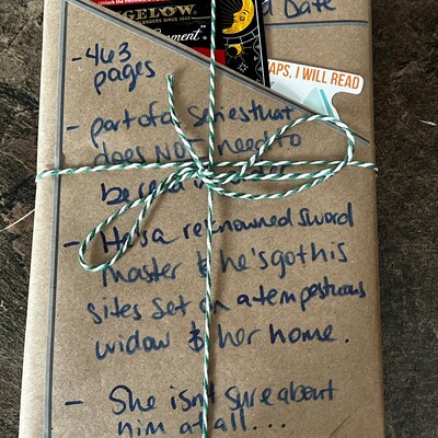 Blind Date With a Book Choose Your Genre Includes Bookmark, Hot ...