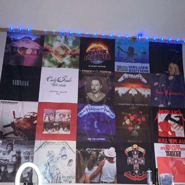 Warped Tour Banner Backdrop Custom Tapestry Wall Flag / Personalized ...