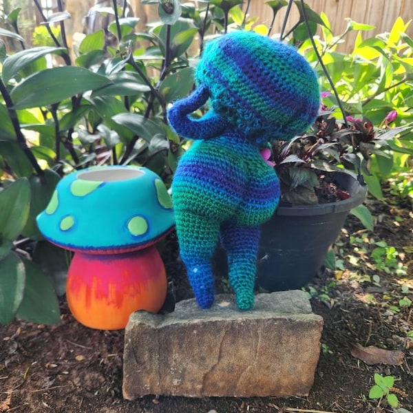 Garden Fae - Amigurumi Crochet Pattern Fantasy Fairy PDF - Etsy