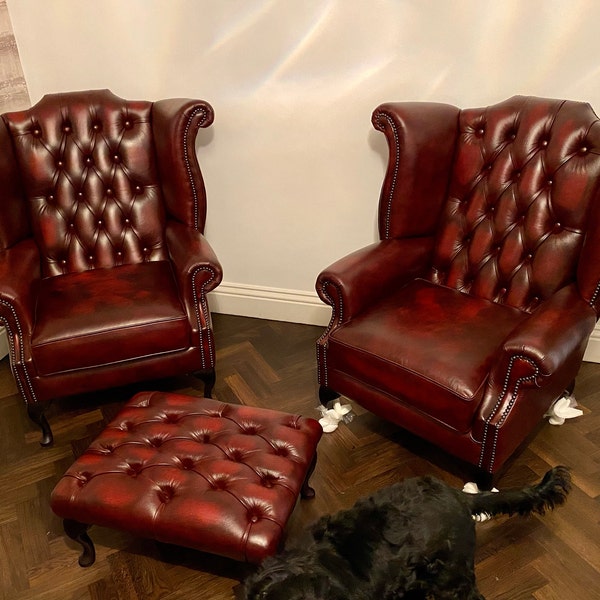 C-shaped Circular Chesterfield Style Faux Leather Domestic or ...