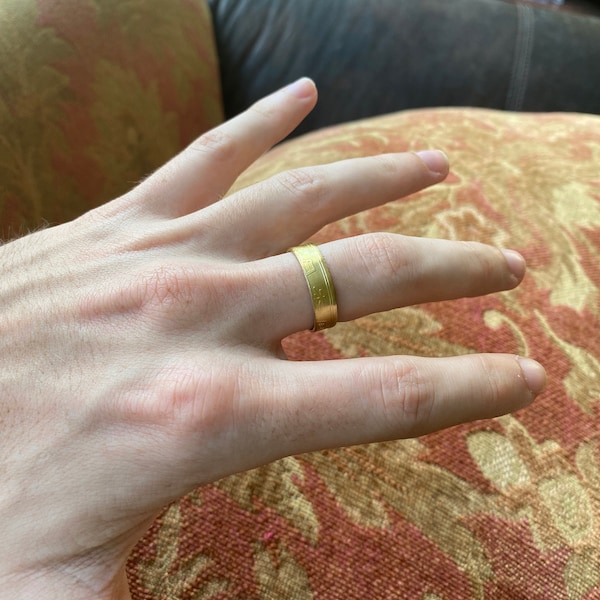 5 Yen Coin Ring, Lucky Coin Ring, Anime, Coin Ring, Promise Ring ...