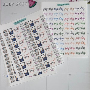 Nurse Shift Planner Stickers-shift Stickers-home Health - Etsy