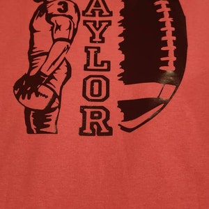 Half Football Player Svg Football Season Svg (Download Now) - Etsy