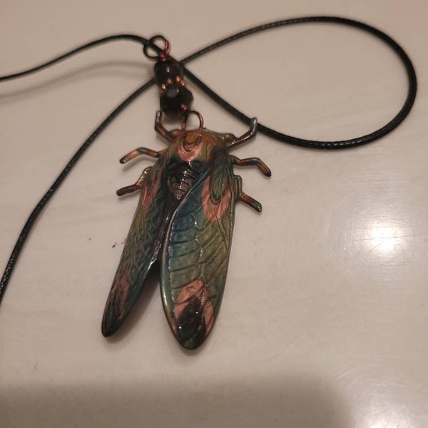 Cicada Brood X Necklace Copper Cicada Pendant Brood X Jewelry Cicada ...