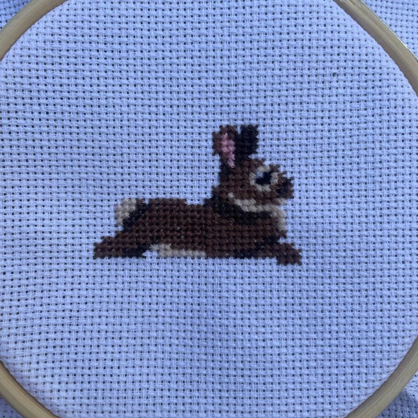 Rabbits Cross Stitch Pattern PDF Bundle Set of 7 Bunny Patterns Instant ...
