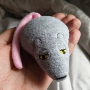 Jerma Rat Plushie Mini Rat - Etsy