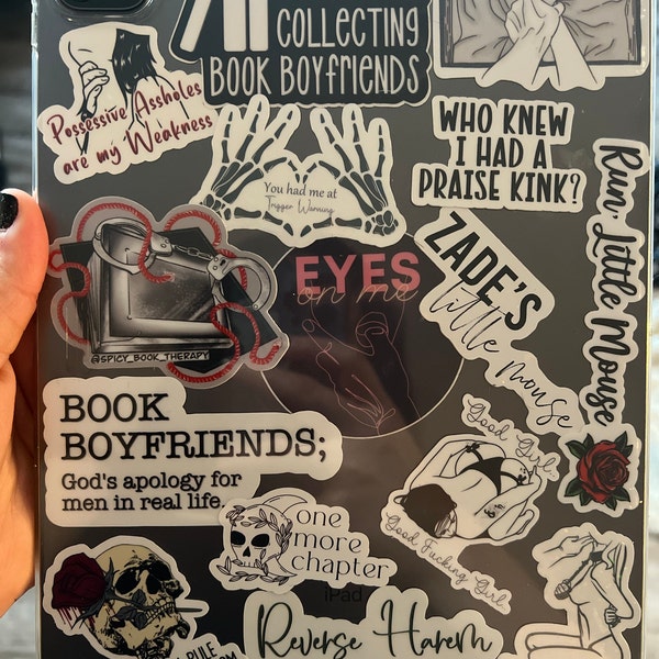 Book Boyfriends Waterproof Sticker - Etsy