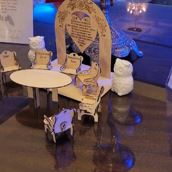 Wedding Memorial Display, Wedding Memorial Table, Remembrance Table ...