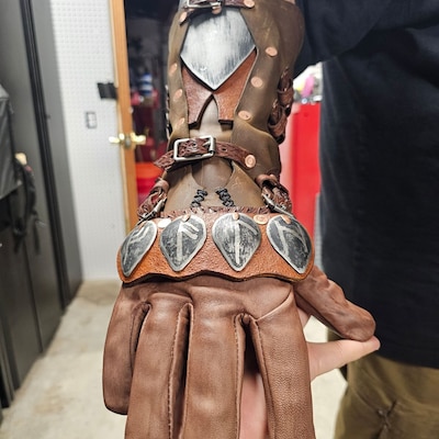 Leather Armored Gauntlet DIGITAL PDF PATTERN - Etsy