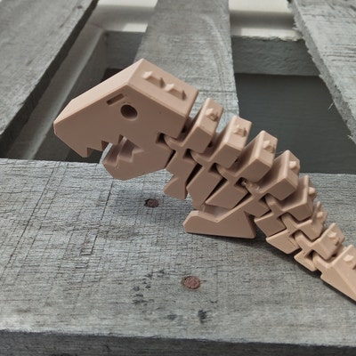 Lovable Flexible T-rex Fidget Articulating Flexi-rex - Etsy