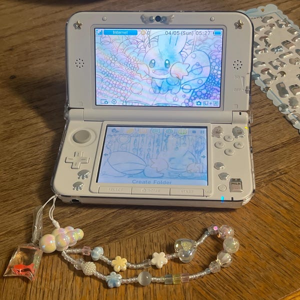 Flower Phone Charm- Cute 3D Keychains Transparent Jelly Aesthetic Gift ...