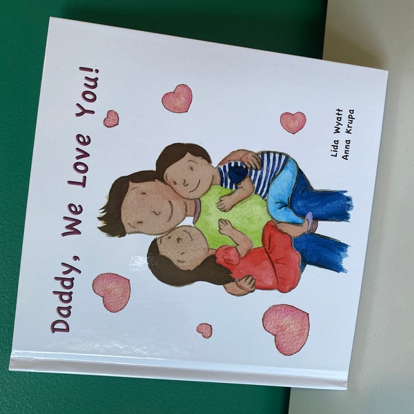 DADDY and HIS BOYS Story Book Photo Album Illustrated Bed Time Story ...