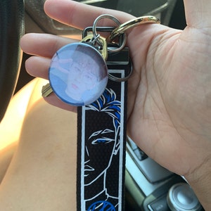 Genshin Impact Hydro Logo Resin Heart Keychain - Etsy