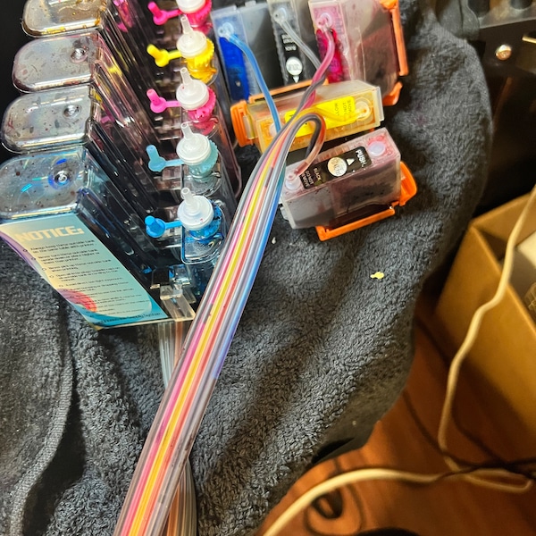 CIS CISS Ink System for Workforce Wf 7720 Wf 7710 Wf 7210 Wf 7620 Wf ...