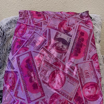 White Gold Sparkly Shiny Glitter Money Dollar Sign Entertainer - Etsy