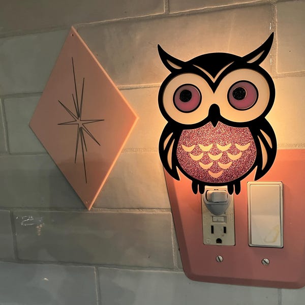 Mid Century Modern Tissue Box Cover modline Design Retro Style Tissue ...