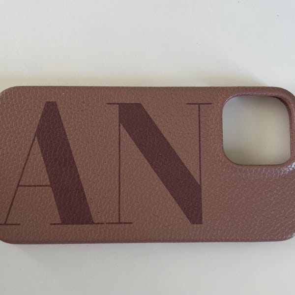 Red Initial iPhone Case Personalised for iPhone 16,iphone 15,14,13,12 ...