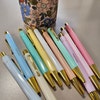 Pastel Pens - Ballpoint Blue or Black Ink Pens for Work, Office ...