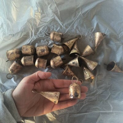 Group of 12 Loose Round Top Old World Bells - Etsy