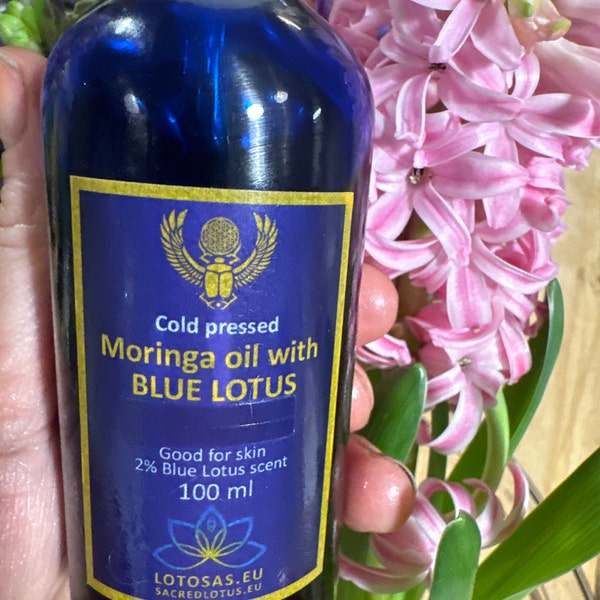 Blue Lotus Herbal Infusion (in Moringa Oil Base) - Etsy