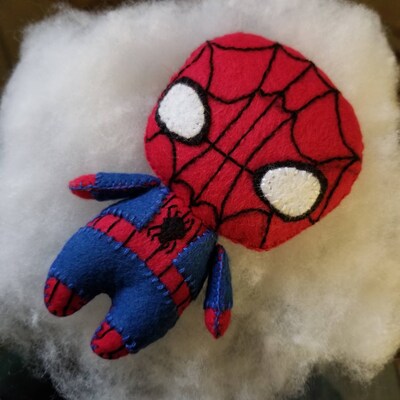 Cute Superhero Pattern Felt Spider PDF Pattern Man Comics - Etsy Canada