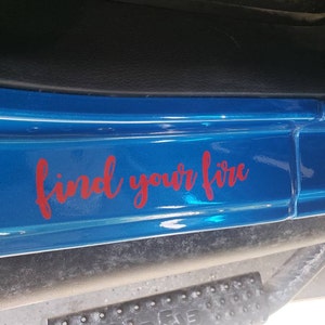 Custom Text Decal Sticker Vinyl Lettering Personalize Your Own | Etsy