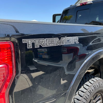 Ford Ranger, F150, F250 Tremor Package Truck Bed Side Decal Set 2 ...