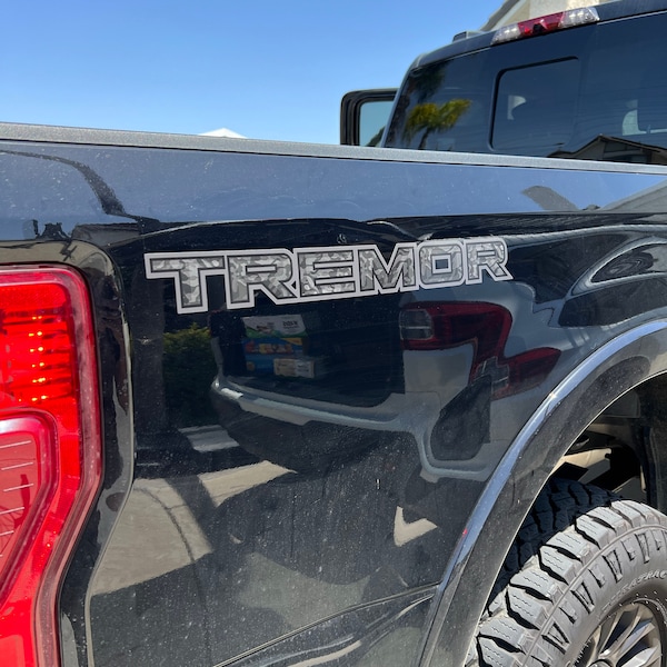Ford Ranger, F150, F250 Tremor Package Truck Bed Side Decal Set (2 ...
