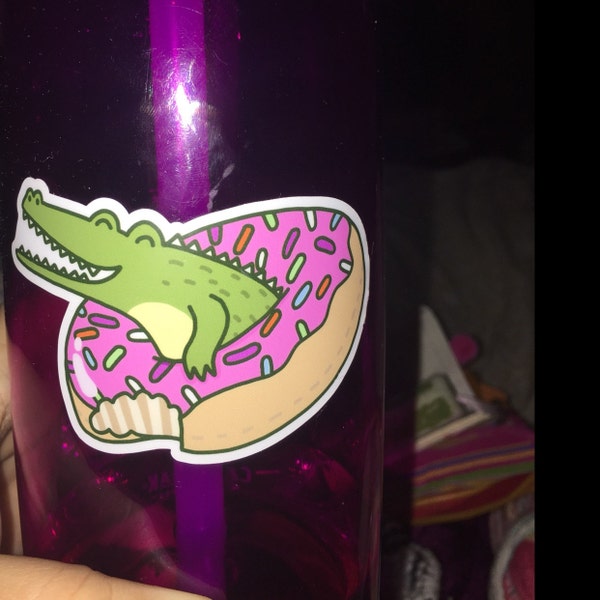 Pool Float Sticker, Donut Sticker, Beach Vinyl Stickers, Summer Sticker ...