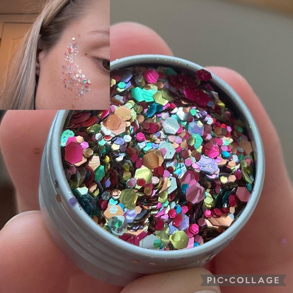 Mermaid Eco Glitter Blend | Festival Face and Body Glitter ...