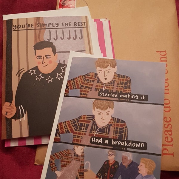 Great British Bake off - James Acaster Meme Card - Etsy