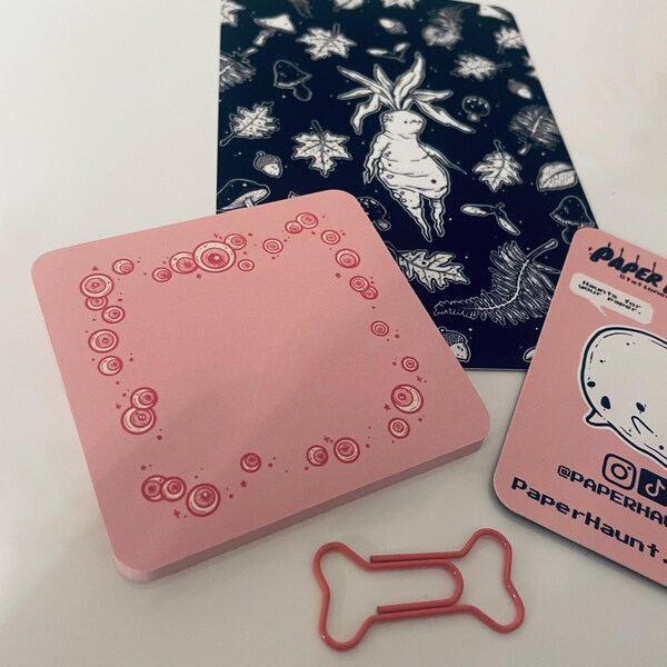 Pastel Eyeball STICKY Note -pastel Goth- Creepy Kawaii - Etsy