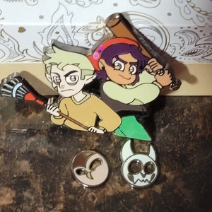 Toh Magnetic Hard Enamel Pin - Etsy