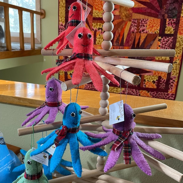 Pre-washed Wool Felt Penny Rug Kit - Summer Breeze - Penny Lane ...