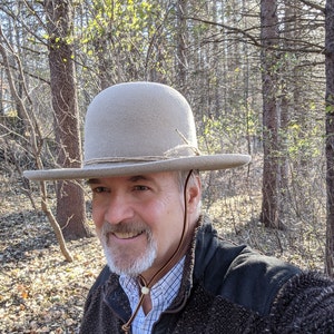 Classic Top Hat felt hat Victorian Steampunk custom hat | Etsy