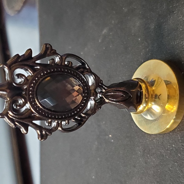 Rustic Shabby Chic Calligraphy Dark Green Feather Pen + Metal 5pcs Nib ...