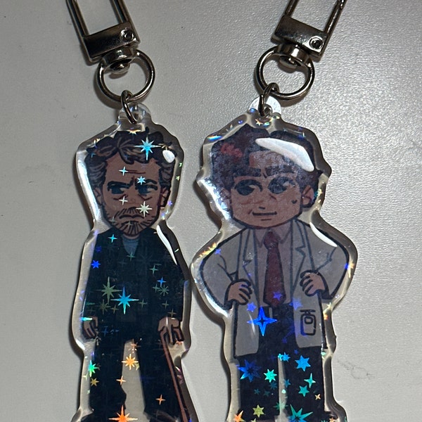 3 Inch House MD Greg House James Wilson Holographic Acrylic Charm ...