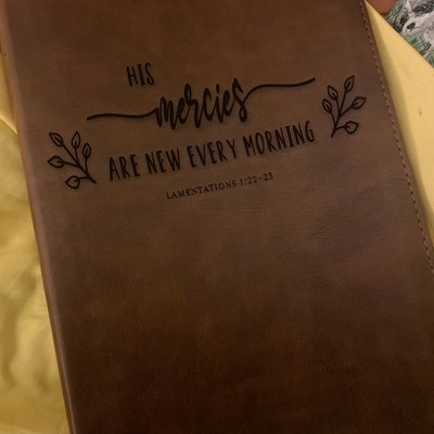 Engraved Bible Personalized Bible Custom Laser Engraved Bible NLT - Etsy