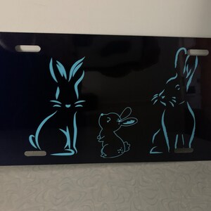 Cats Vanity License Plate Funny Retro Inspired Cats Car Tag Gift for ...