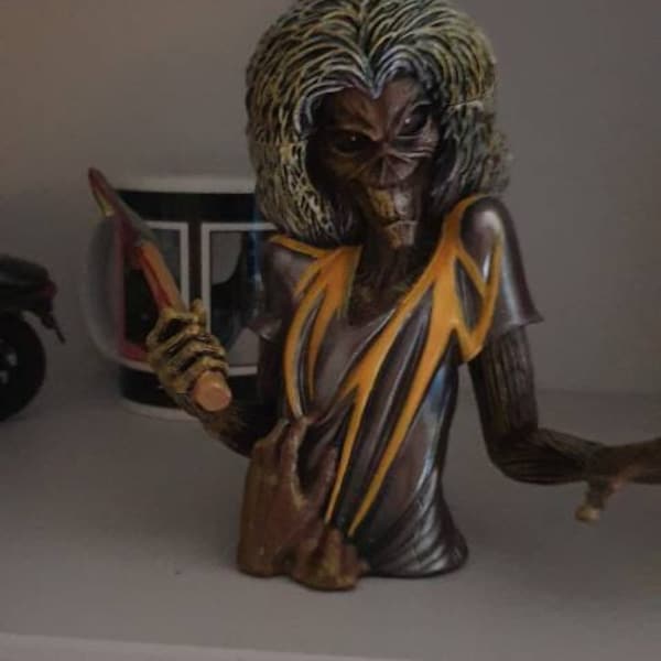 Ozzy Osbourne Randy Rhoads Tribute Figure Handpainted Resin Figurine 12 ...
