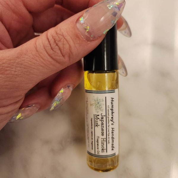 JAPANESE HINOKI MUSK Roll on Women's Perfume Fragrance, Jasmin Rose ...