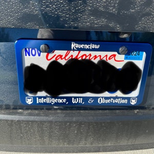 Wizarding World of Harry Potter License Plate Frame Slytherin ...