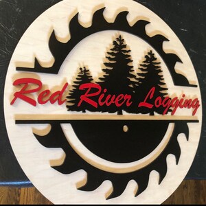 Custom 3D Logo Sign Small Business Sign Craft Show Sign Wooden Letters ...