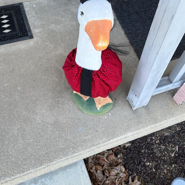 Best Dressed Goose Geese Clothes Outfit 25-27" LARGE Easter Dress and ...