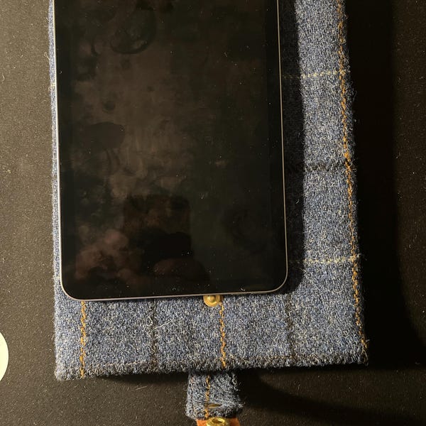 Embroidered Fabric Phone Case Made From Harris Tweed Cloth for iPhone ...
