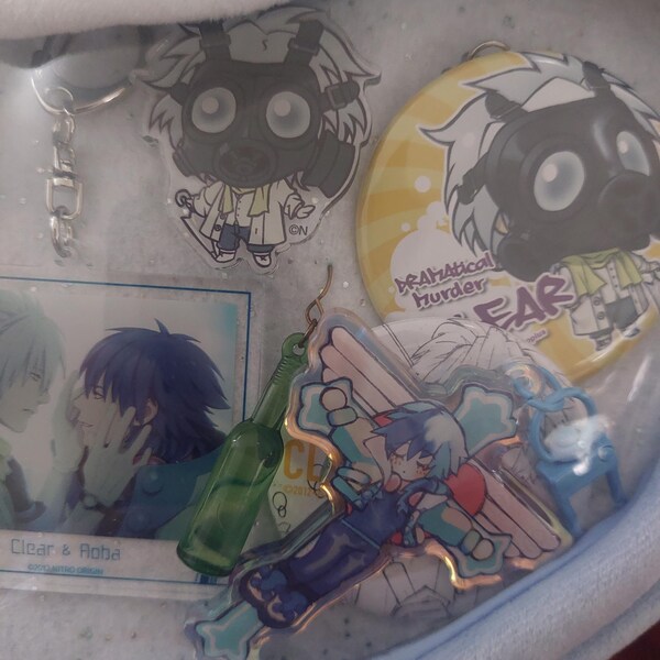 Yaoi & Yuri Jesus Seragaki Aoba + Kaname Madoka Keychain / Rosary (3 ...