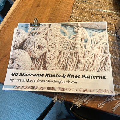 Colorful Sennits Macrame Wall Hanging DIGITAL PDF PATTERN Boho Macrame ...